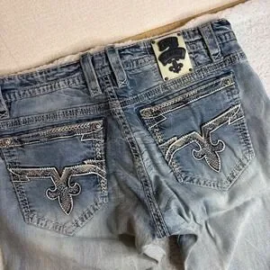 Rock Revival | Jeans | Rock Revival Hazel Straight Leg Jeans Mens 4 ...